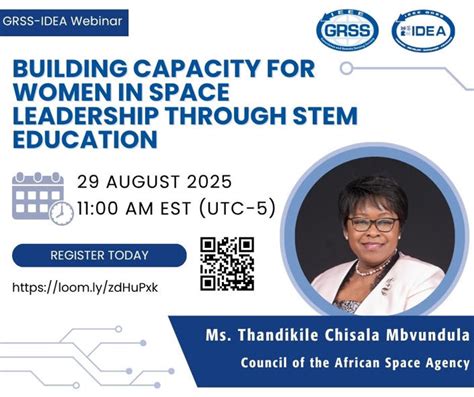 Building Capacity For Women In Space Leadership Through Stem Education