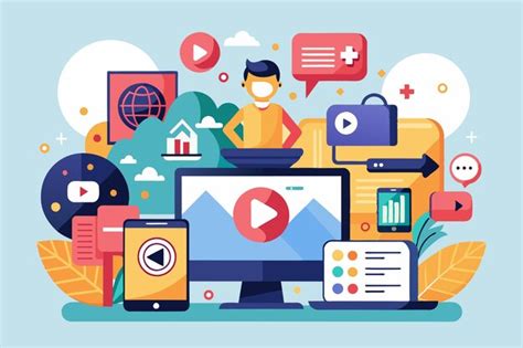 This Visual Features A Modern Customizable Interface For Video Uploads