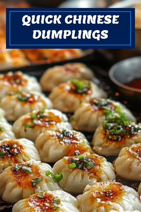 Easy Homemade Chinese Dumplings Chinese Cooking Recipes Chinese