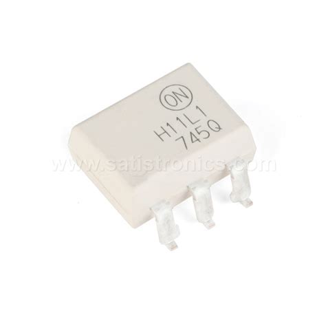 On H11l1sr2m Smd 6 Optocouplers Logic Output Satistronics