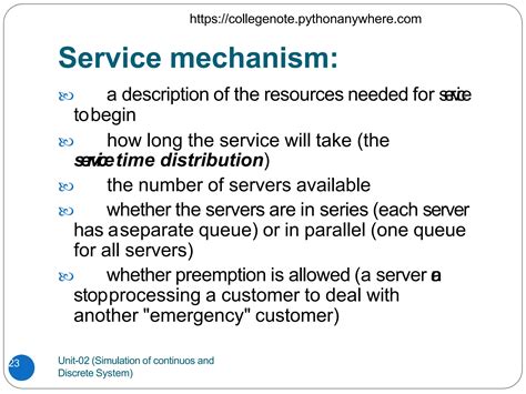 Unit 2 Simulation Of Continuous And Discrete Systempptx Physics Science