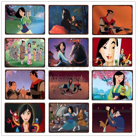 Mulan Character List Mulan Dessin Animé Disney Loqg