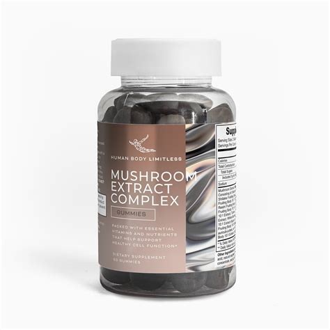 Mushroom Extract Complex Essential Superfoods