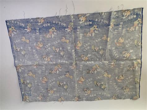 Stará Metrážová Látka S Mickey Mousem Z Dob Čssr Walt Disney Aukro