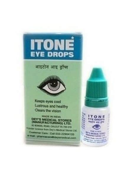 Айтон капли для глаз Itone Eye Drops Deys Medical Stores 10 мл