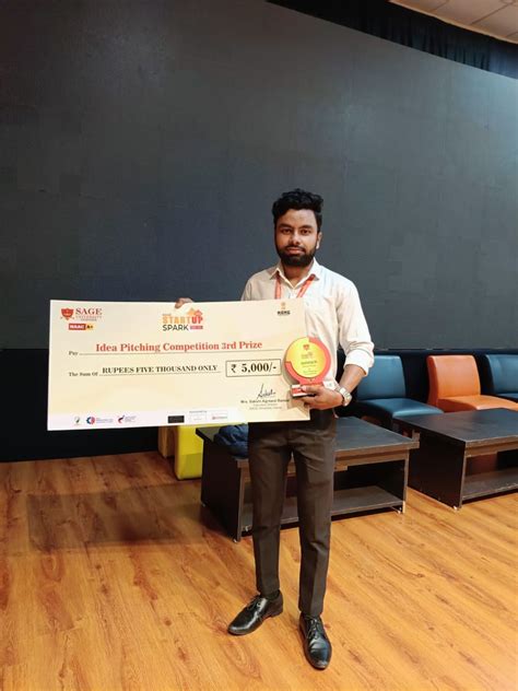 Divyanshu Jaiswal On Linkedin Sagestartupspark2024 Entrepreneurship