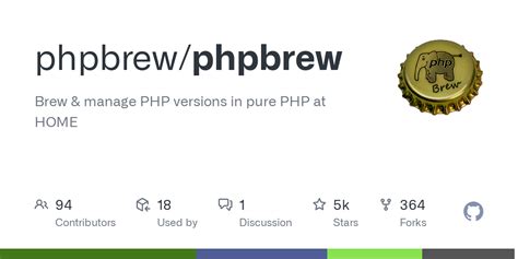 github phpbrew phpbrew brew and manage php versions in pure php at home