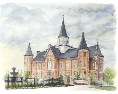 Provo City Center Temple Provo Temple Lds Temple Art Lds Art Castle