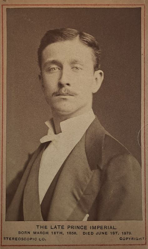 Louis Napoléon Bonaparte The Late Prince Imperial
