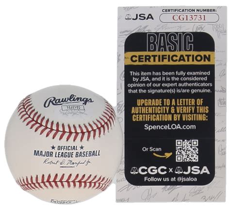 Jonah Tong Signed 2025 Futures Game Logo Oml Baseball Jsa Pristine Auction