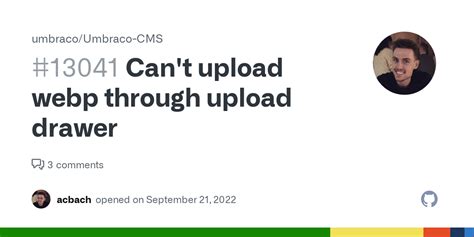 Cant Upload Webp Through Upload Drawer · Issue 13041 · Umbraco