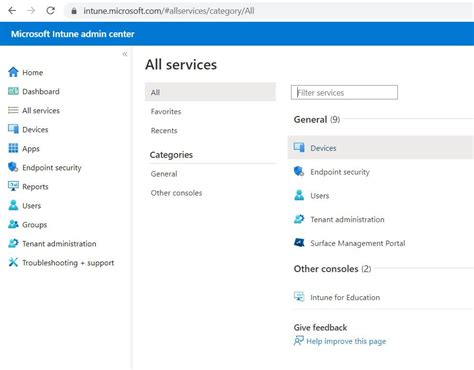 New For Microsoft Intune Admin Center Intune Microsoft