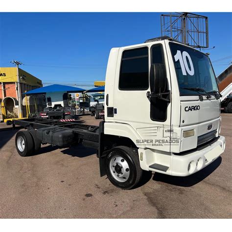 Caminhão Ford Cargo 815e Chassi Ano 2010 Super Pesados Brasil
