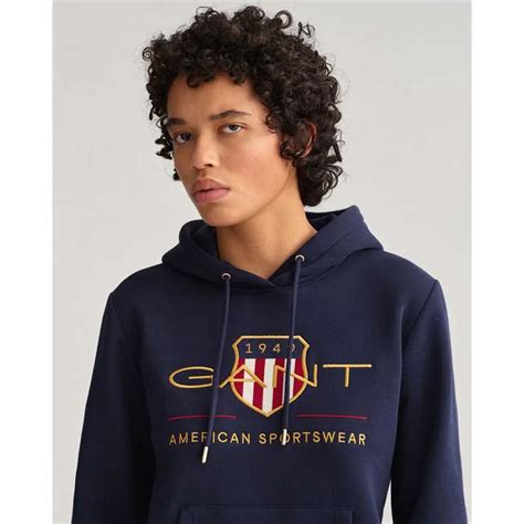Gant Archive Shield Hoodie Black Dressinn