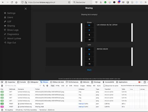 error 500 sharing add · issue 1183 · lycheeorg lychee · github