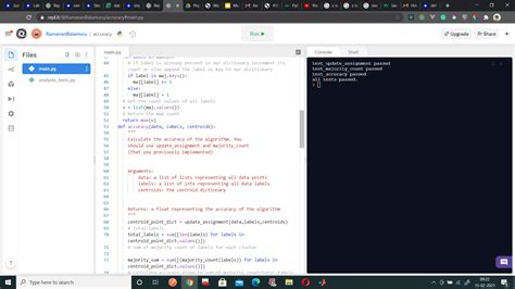 Solved Just For Part Ii Homework 5 K Means Clustering Part I Due At 1159pm On Monday Nov
