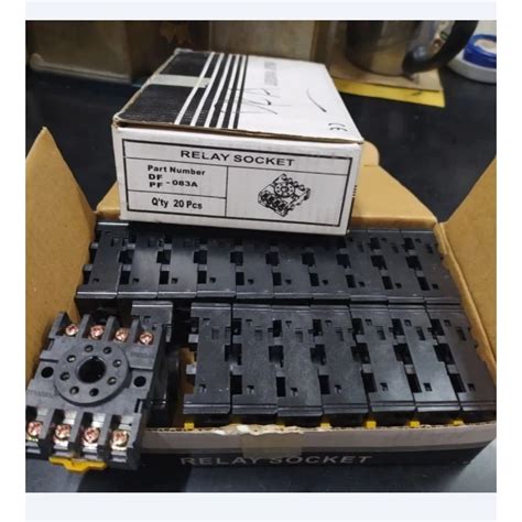 Jual Relay Soket Df Pf 083a 8pin 100 Baru Dan Sesuai Foto Gambar Pp Shopee Indonesia