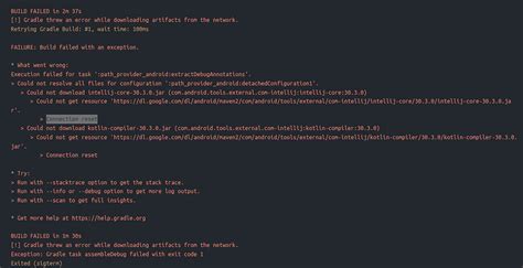 Problems In Downloading Connection Reset Help Discuss Gradle Forums