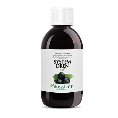 System Dren Plus Drenante Forte Drenante Diuretico Depurativo
