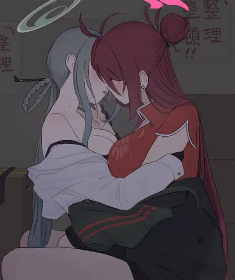 Reijo And Mina Blue Archive Drawn By Mephimephi Danbooru