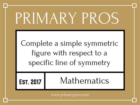 complete a simple symmetric figure with respect to a specific line of