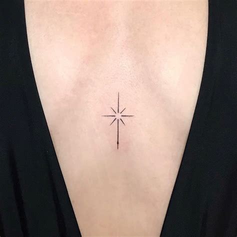 Breast Star Tattoos 30 Best Tattoo Between Breast Ideas You Should