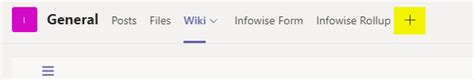 Infowise Web Parts In Microsoft Teams Tabs Infowise Blog
