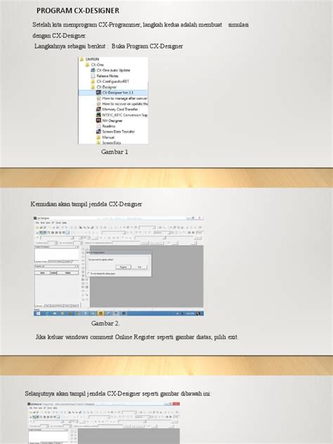 Konfigurasi Program Cx Designer Pdf