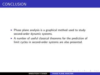 Phase Plane Analysis Nonlinear Stability Analysis PDF Physics Science