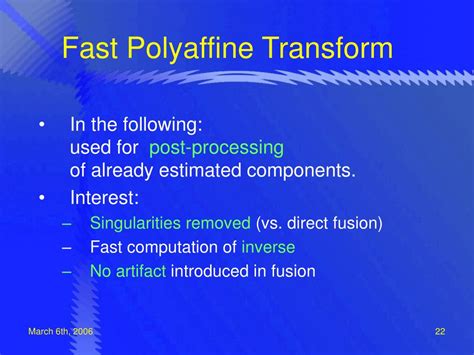 Ppt A Log Euclidean Polyaffine Framework For Locally Rigid Or Affine