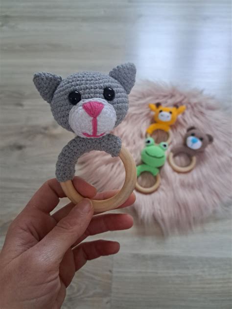 Háčkované Hryzátko Mačička Čo Dokáže Mama