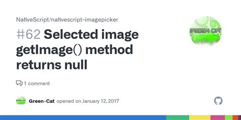 Selected Image Getimage Method Returns Null Issue