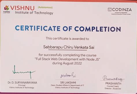 Sabbarapu Chiru Venkata Sai On Linkedin Fullstackdeveloper Nodejs