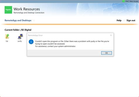 Remoteapp Couldnt Open This Program Of File Microsoft Qanda