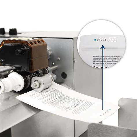 Jores Technologies® Solid Ink Date Coding Machine Coders And Printers Technopack Corporation