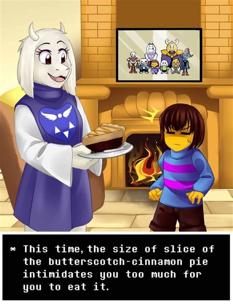 Undertale Butterscotch Cinnamon Pie Toriel Butterscotch Pie