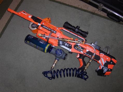How To Modify Toy Gun Build Semi Automatic NERF Longshot InfiniGEEK