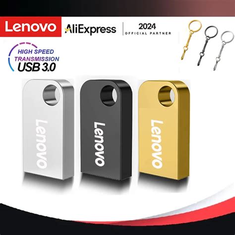 Original Lenovo USB Flash Drive 2TB Metal USB U Disk Flash Drives High Speed Pendrive 1TB