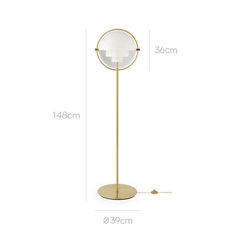 멀티 라이트 플로어램프 Brass Multi Lite Floor Lamp Brass Lomad로마드 소유의 타이밍
