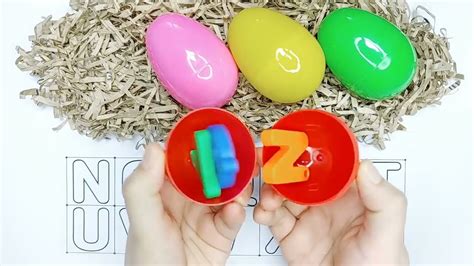 영어놀이 캡슐 에그 장난감 놀이와 대문자 소문자 알파벳 자리를 찾아 보아요 Abc Alphabet Song들으며 즐겁게