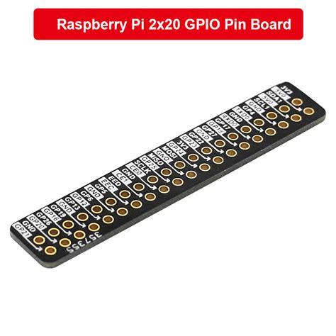 Raspberry Pi 4 GPIO Pin Modul 2x20 GPIO Pin Definition Annotation Referenz Board für Raspberry