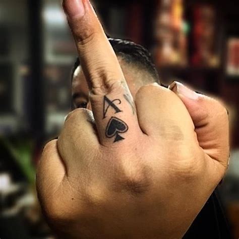 Ace Of Spades Tattoos
