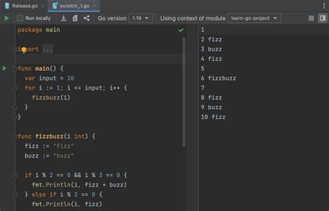 Integrated Go Playground Jetbrains Guide
