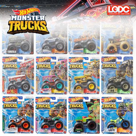 Hot Wheels 風火輪 Monster Truck 怪獸卡車 大腳車 2025 新款上架 Monster Jam 蝦皮購物
