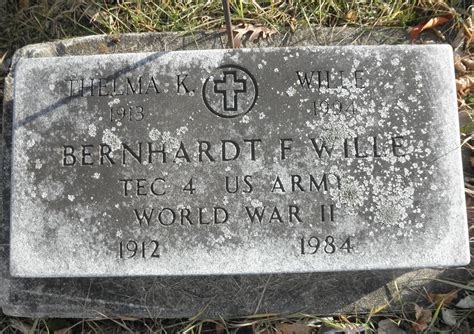 Thelma Kathryn Stricker Wille 1913 1994 Memorial Find A Grave