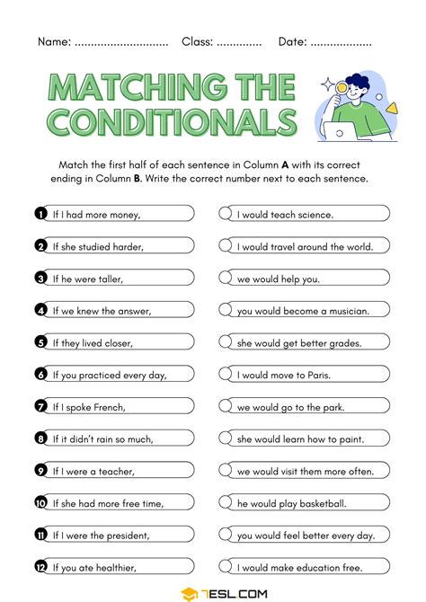 Second Conditional Exercises And Worksheets • 7esl