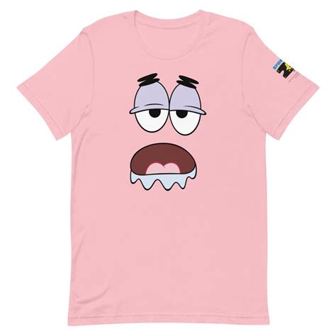 Spongebob Quadrate Patrick Drool Face Unisex T Shirt Paramount Shop