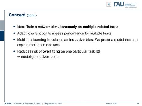 Lecture Notes In Deep Learning Regularization Part 5 Pattern Recognition Lab