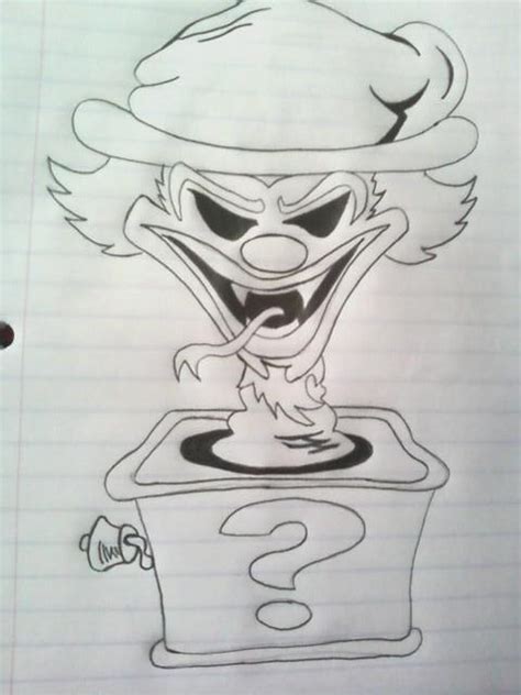 Riddle Box Drawing By Wikid Klown666 On DeviantArt