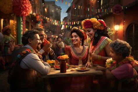 Premium Ai Image Cultural Diversity Portrayed Through Posada Celebr 00197 00